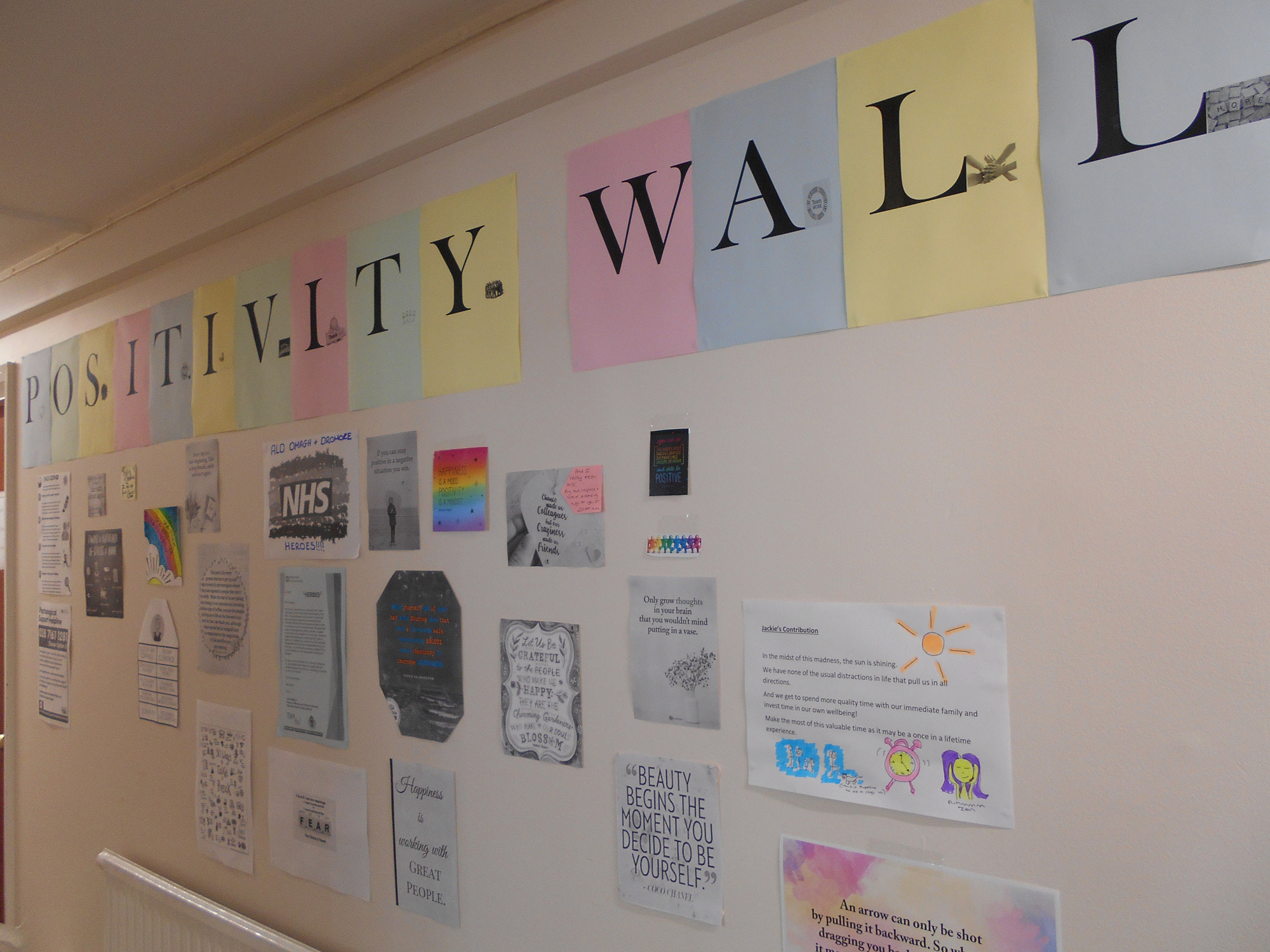 Adult Learning Disability Services Team – Positivity Wall | Western ...