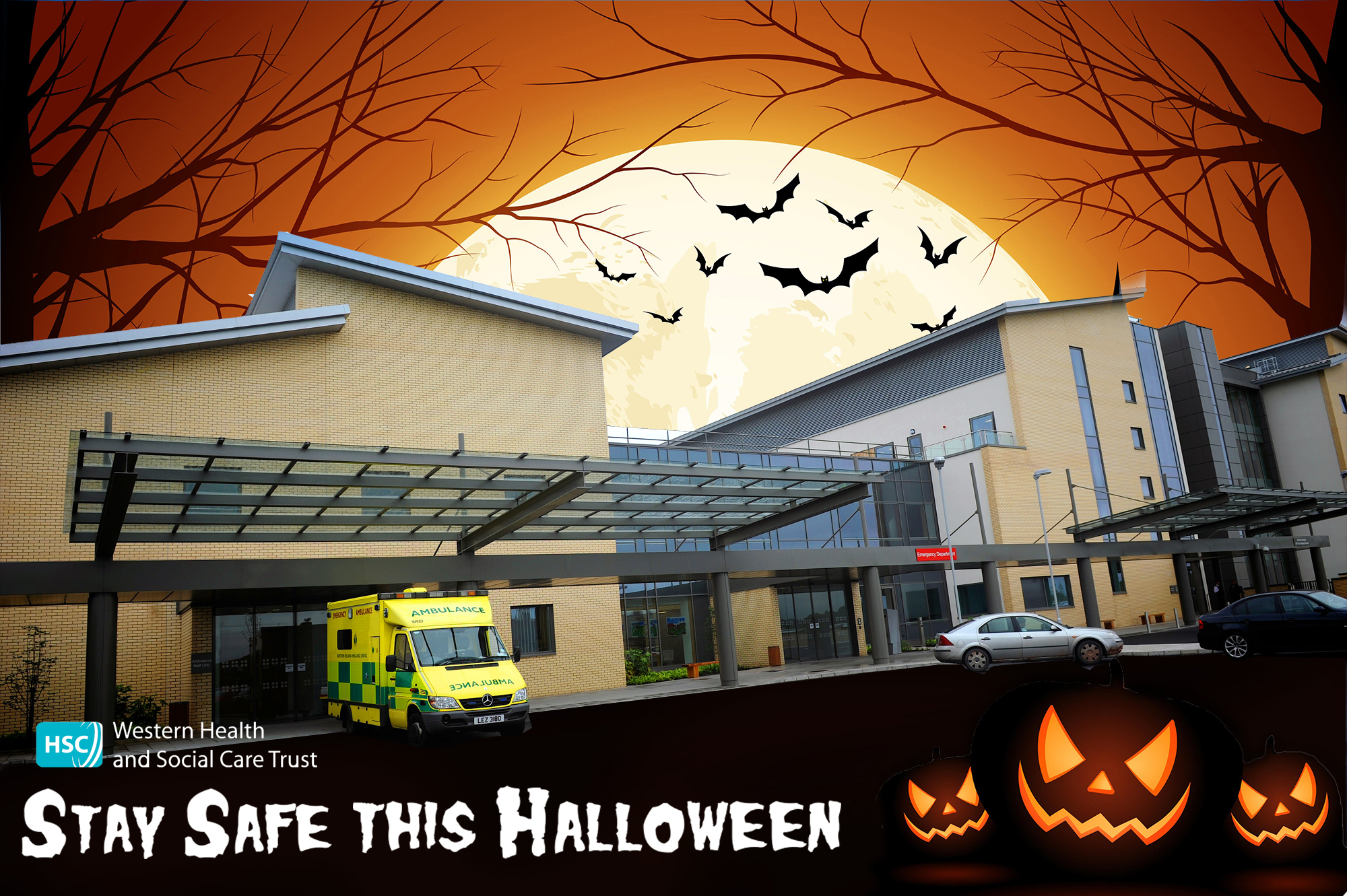 Be safe this Halloween to help our Hospitals | Western Health & Social ...