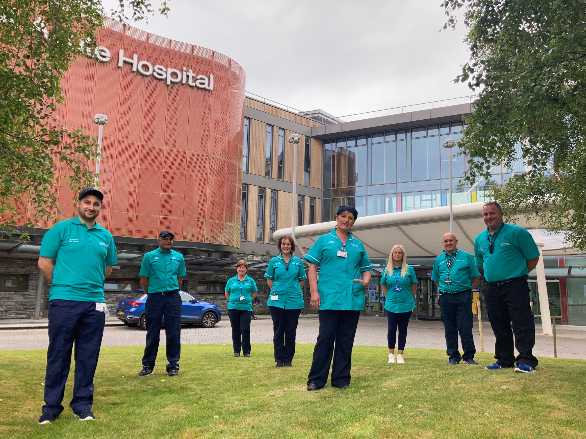 Support Services staff go green in new-look uniforms | Western Health ...
