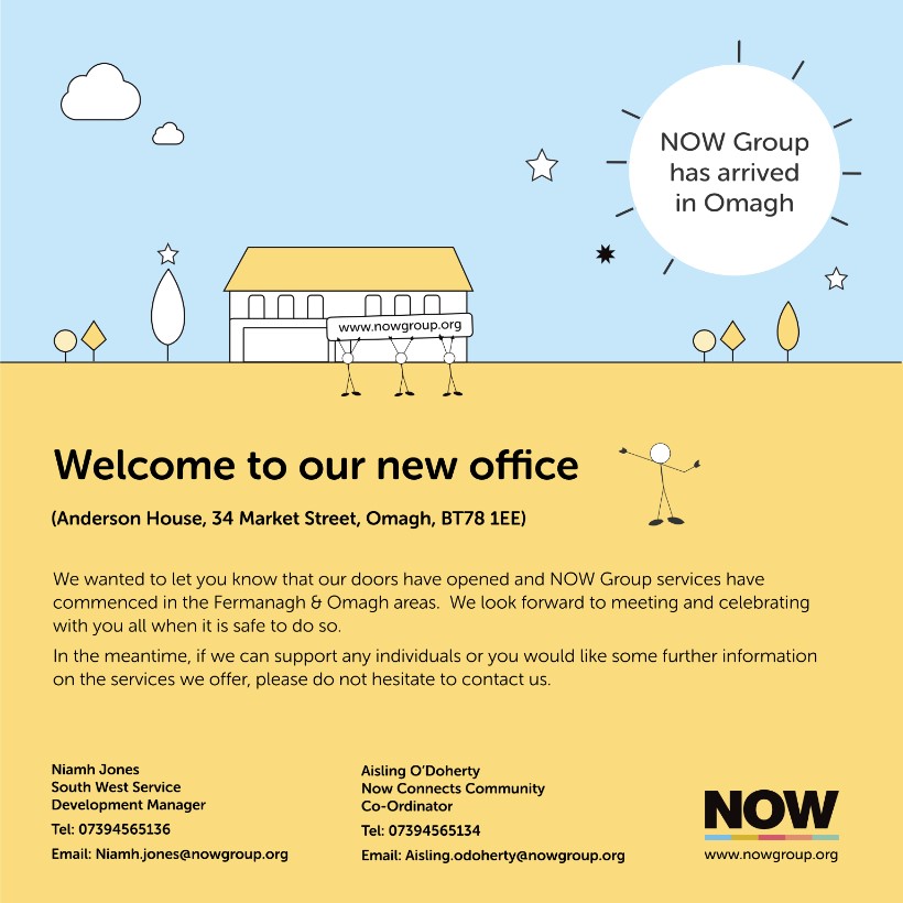 NOW Group open new office | Western Health & Social Care Trust