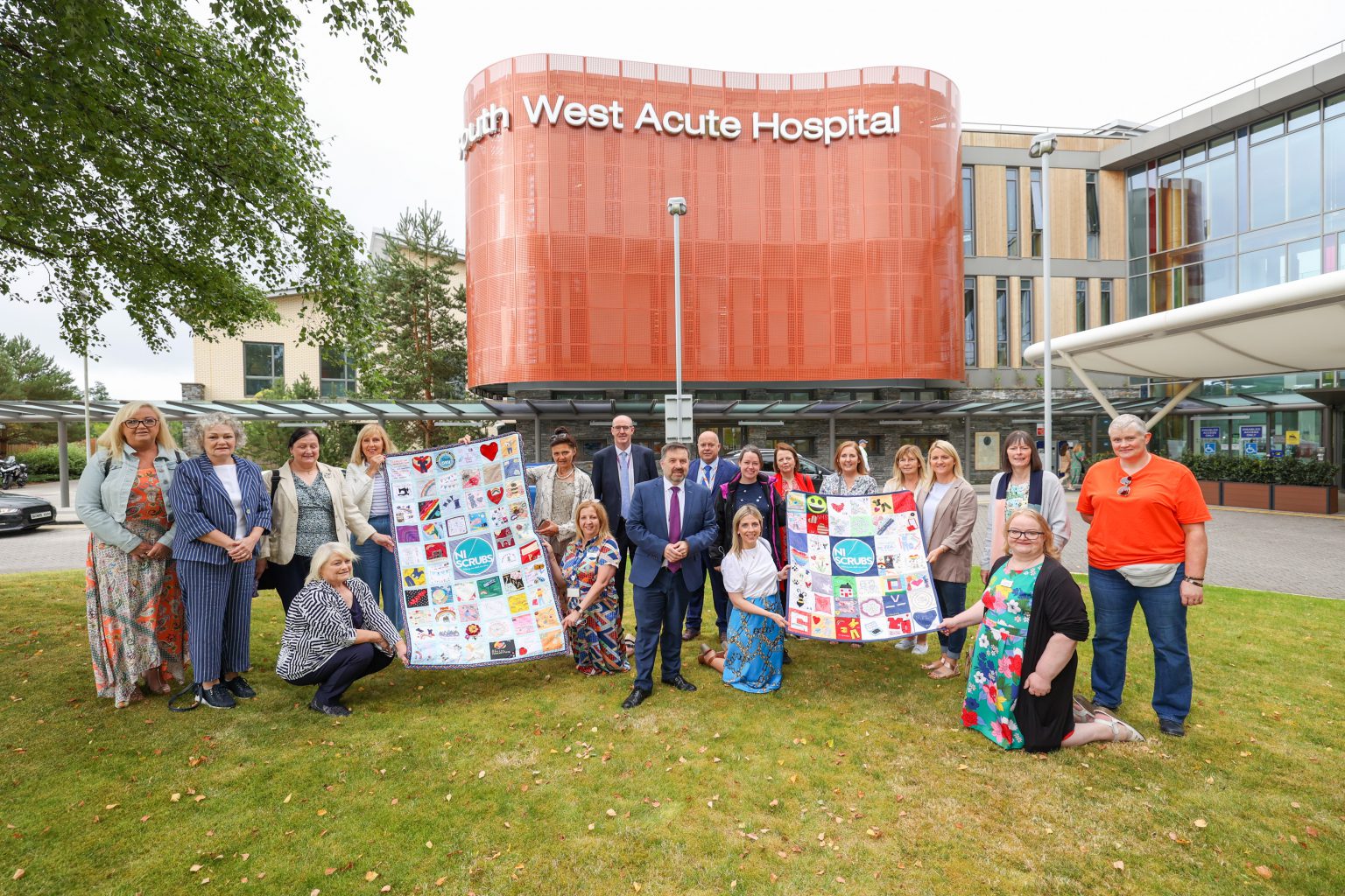 NI Scrubs Patchwork Quilts Donated to South West Acute and Omagh ...