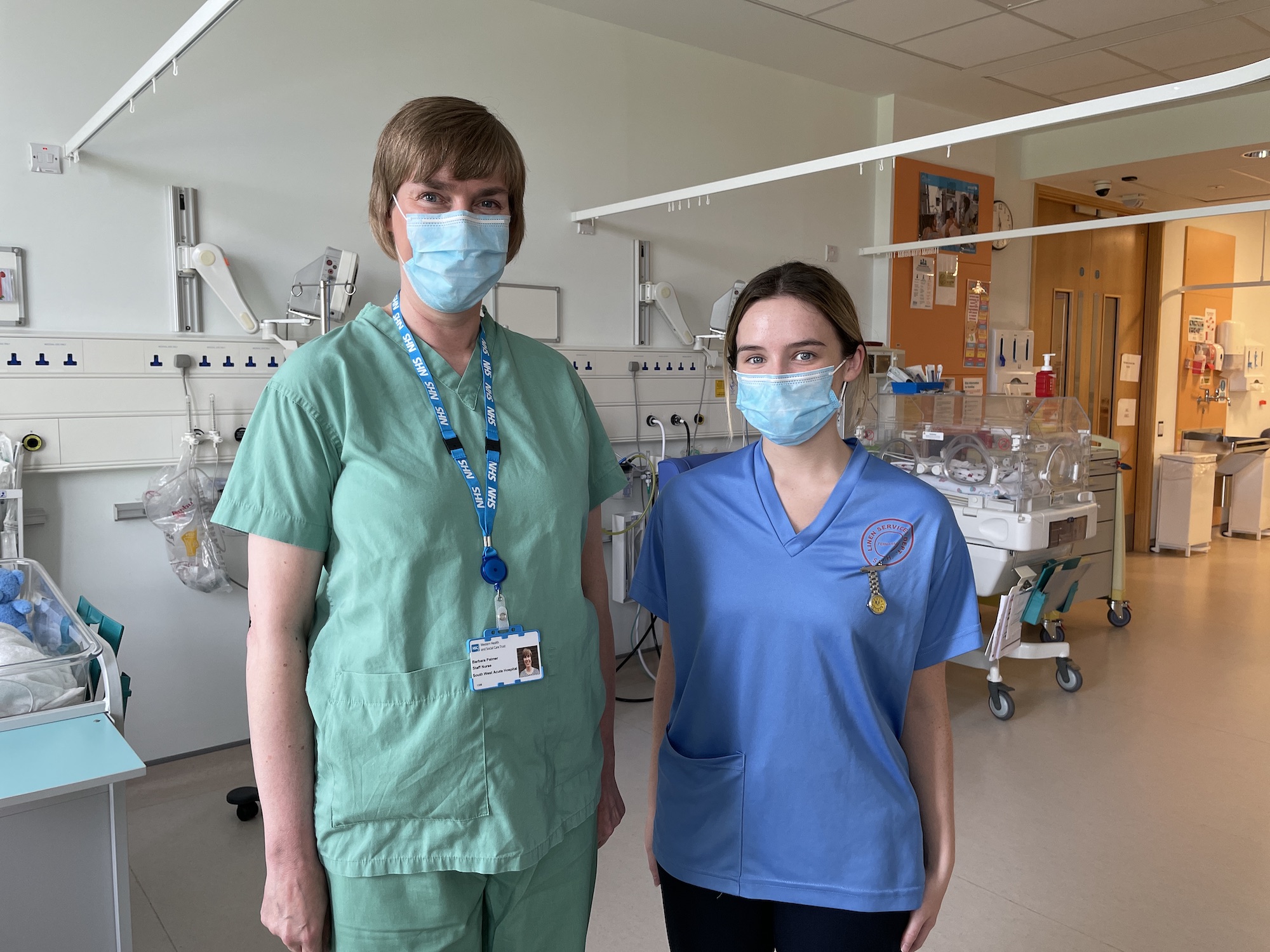 A warm welcome given to two new members of the Neonatal Team at South West Acute Hospital ...