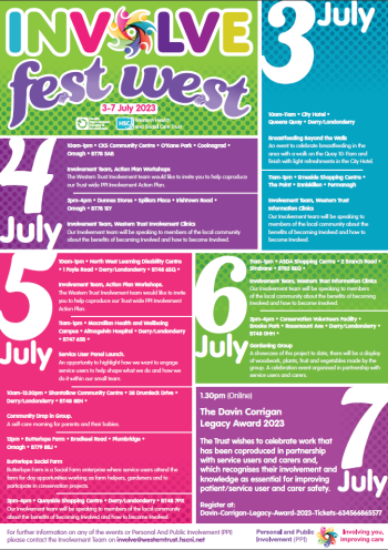 Involve Fest West 2023 | Western Health & Social Care Trust