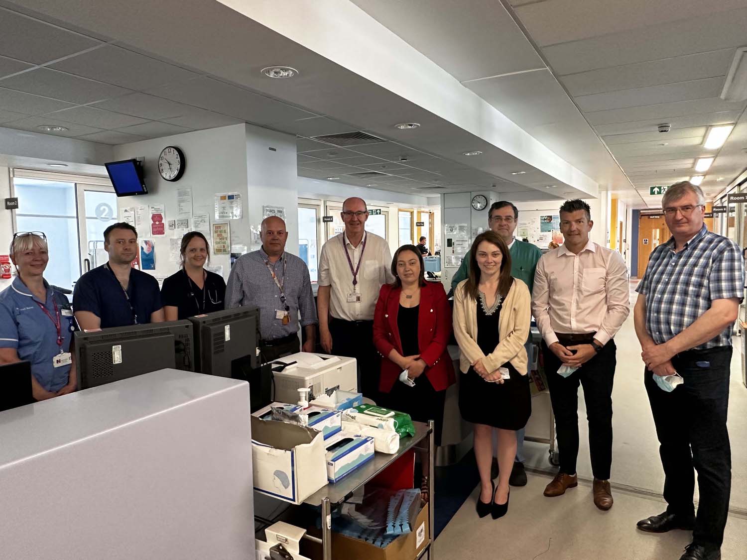 SWAH All Party Group meet with staff and patients at South West Acute ...