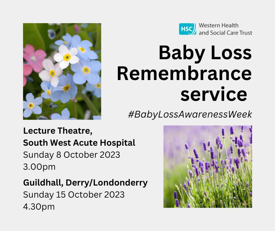 Remembrance Service to be held for Baby Loss Awareness Week | Western ...