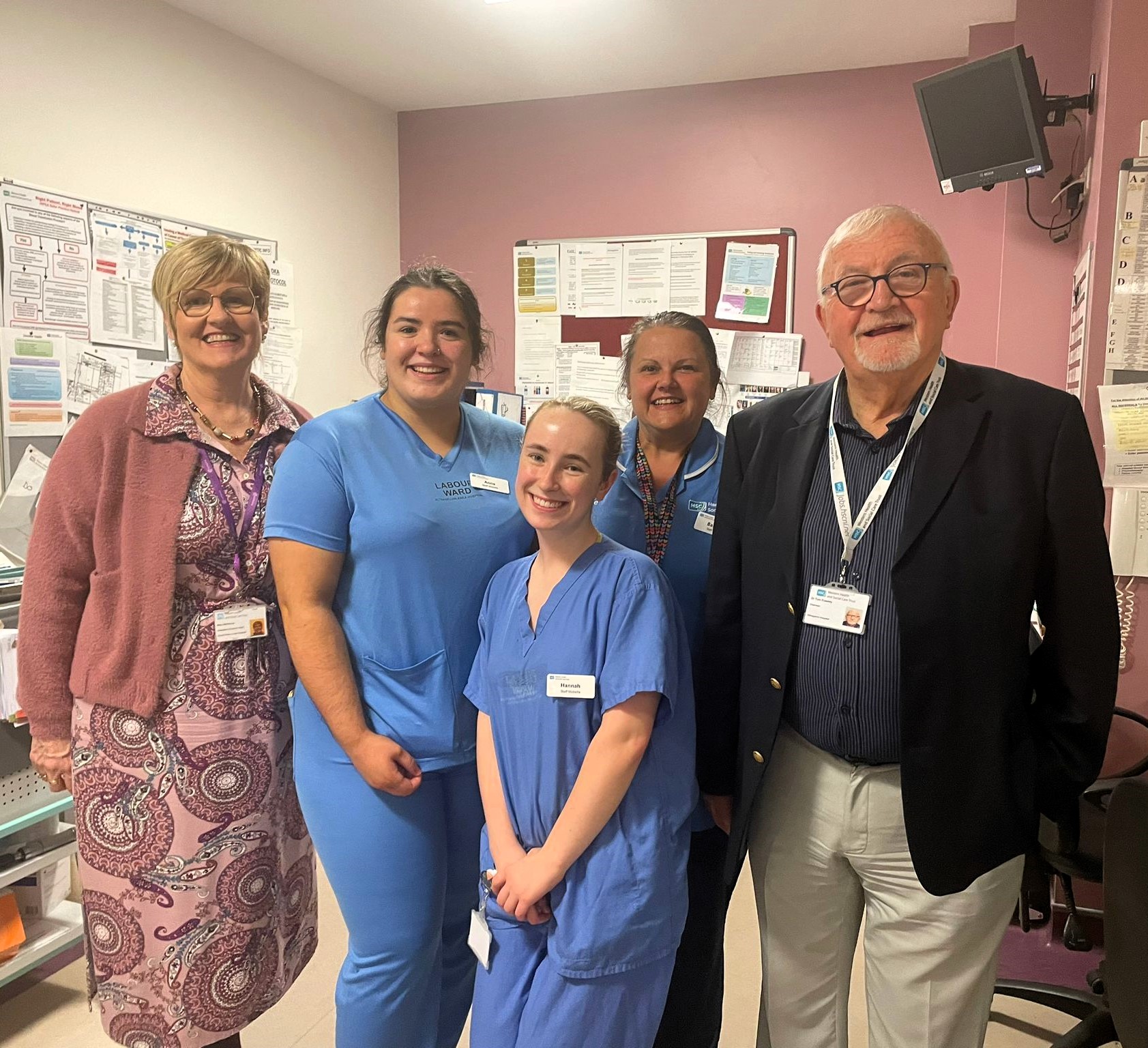 Appointment of twenty newly qualified midwives to join the Maternity ...