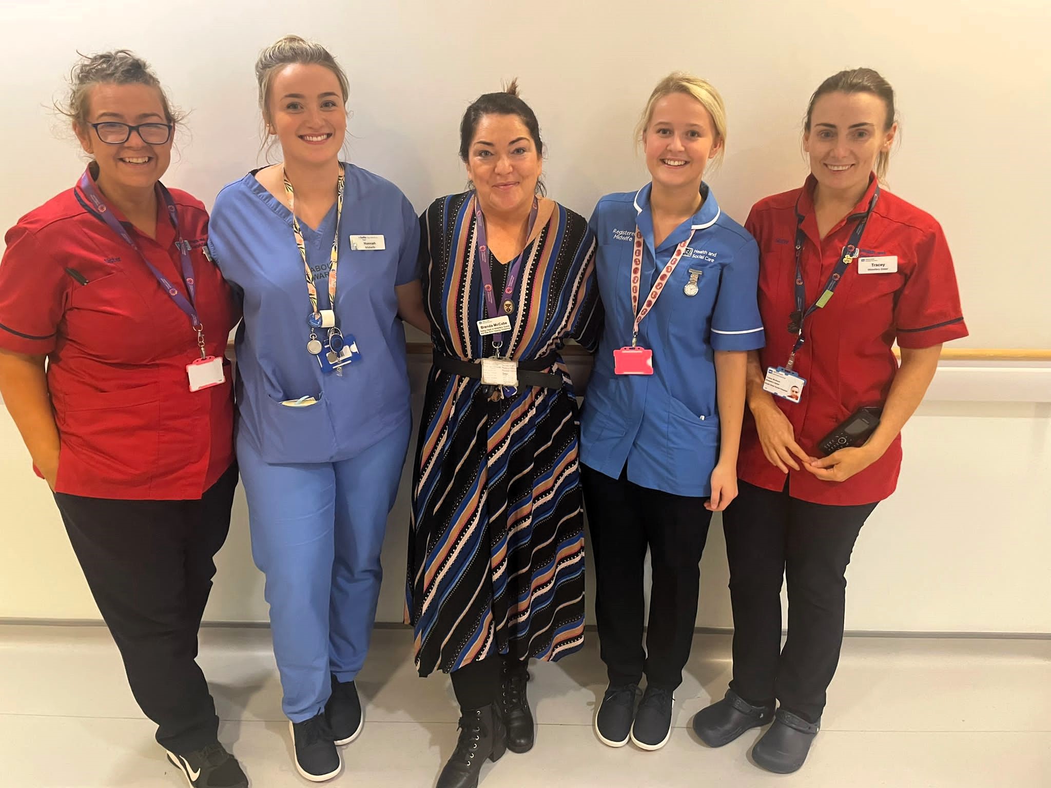 Appointment of twenty newly qualified midwives to join the Maternity ...