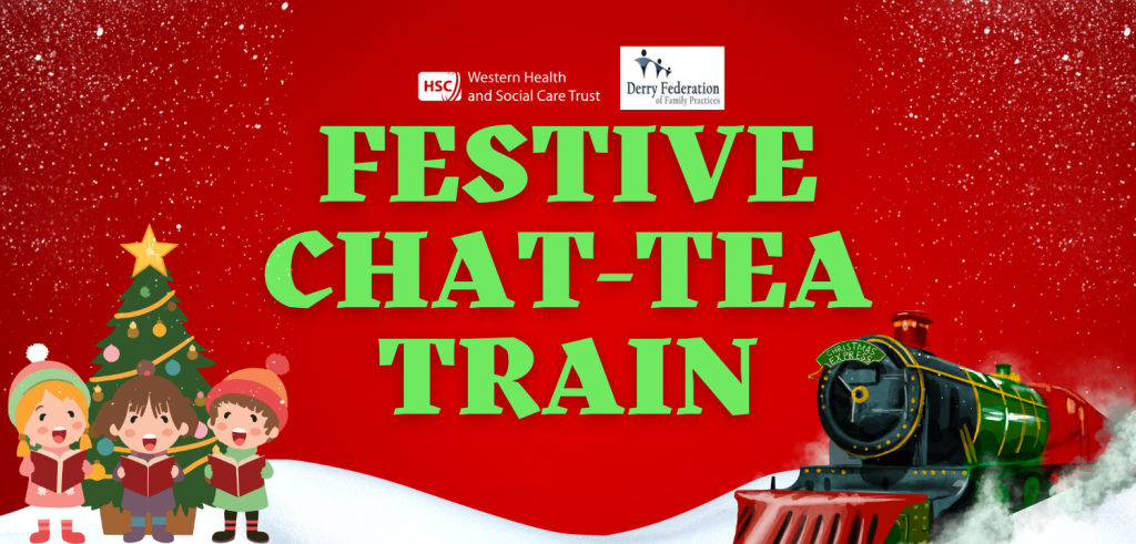 All aboard the Festive Chat-Tea Train from Waterside Train Station to ...