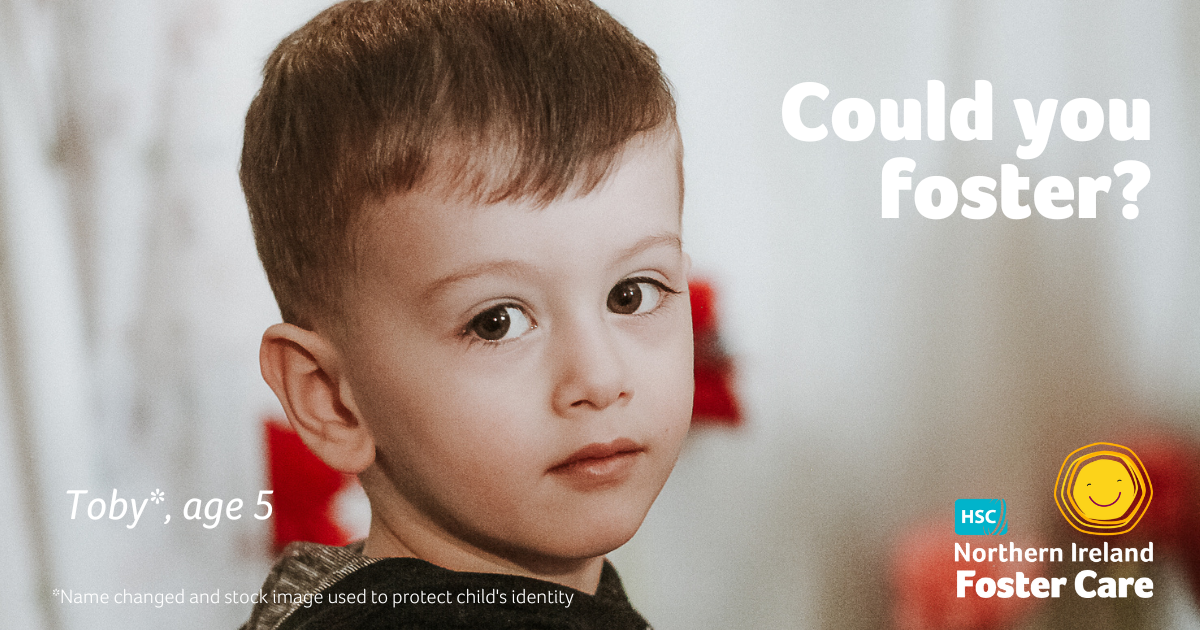 Could you foster Toby*? | Western Health & Social Care Trust