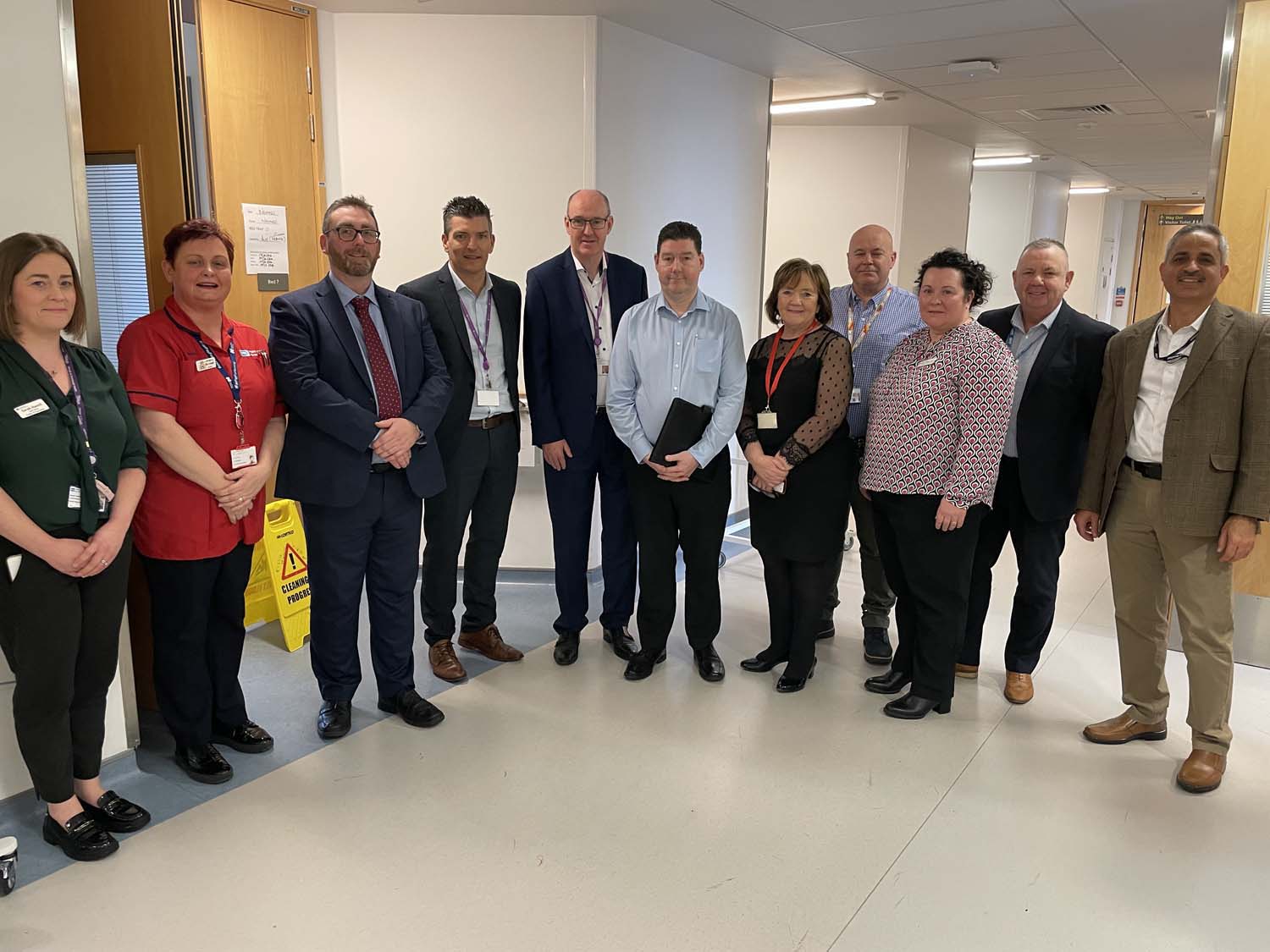 Royal College of Surgeons NI Director Visits SWAH | Western Health & Social Care Trust