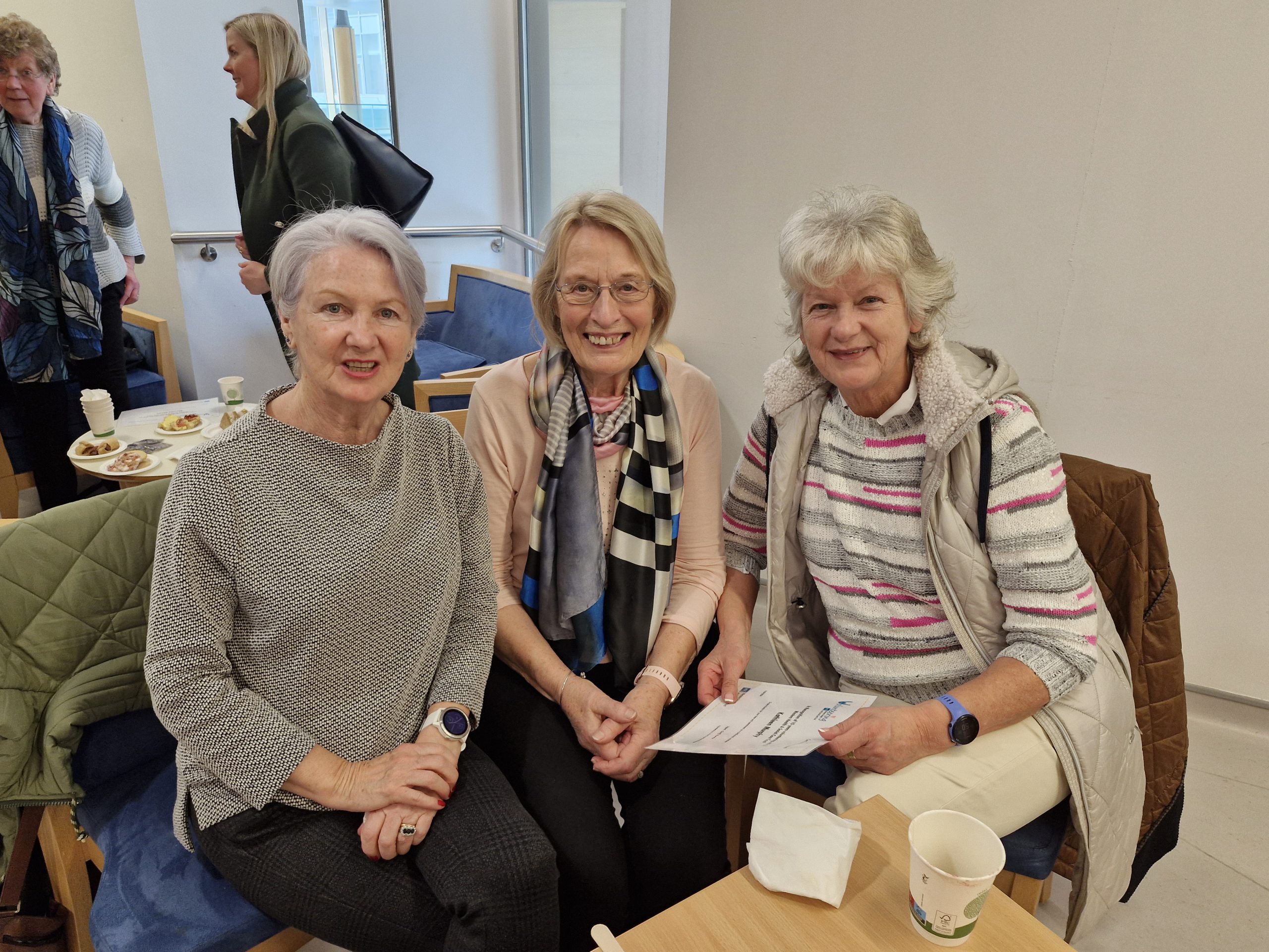 Volunteers Paula Cassidy, Margaret White And Kathleen Murphy At SWAH Volunteer Recognition Event ...