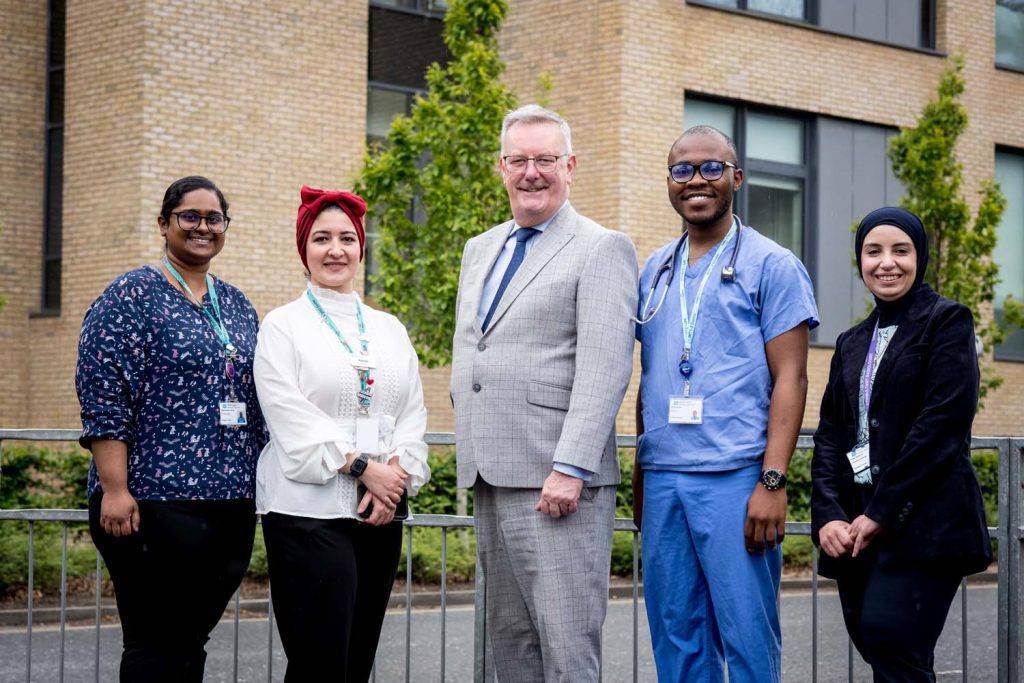 Western Trust Chief Executive welcomes first visit from new Health ...
