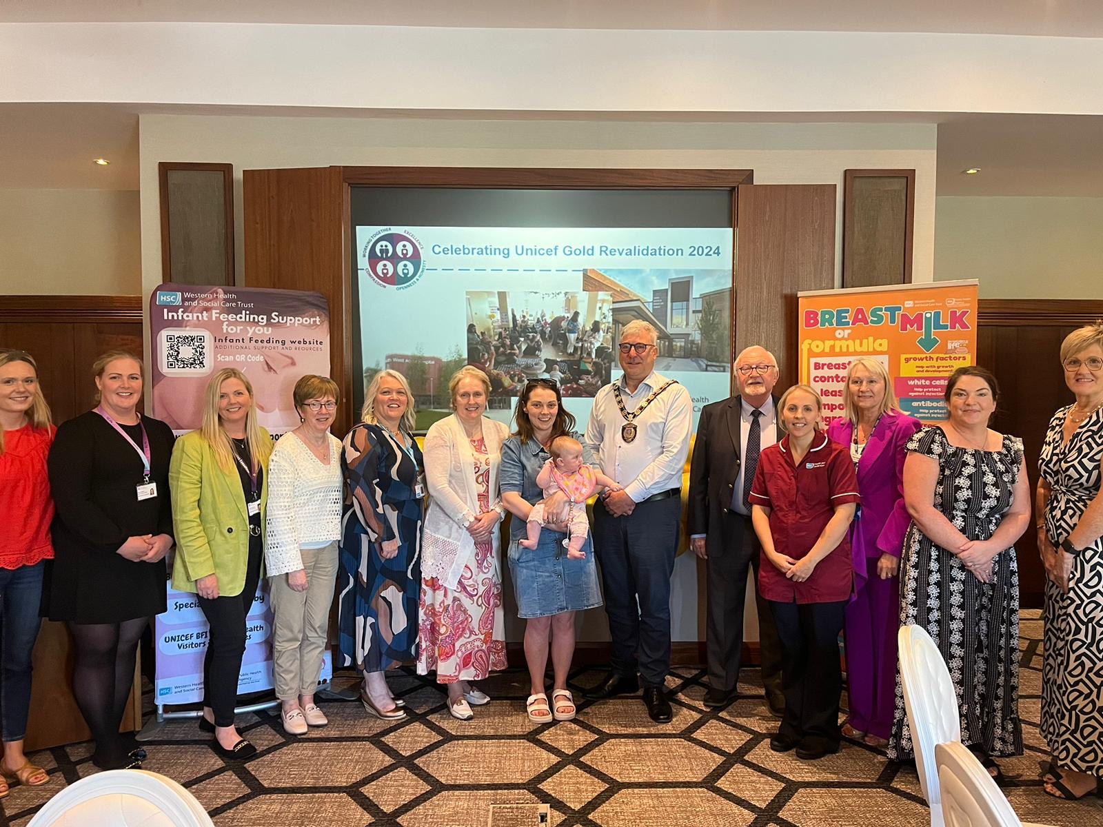 Western Trust Celebrates UNICEF UK Baby Friendly Initiative Gold Award ...