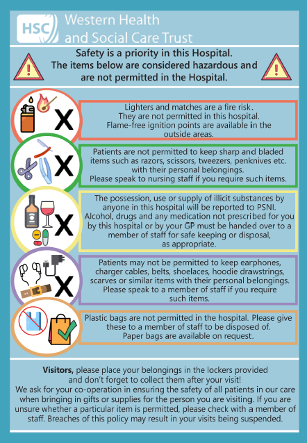 Information for Visitors | Western Health & Social Care Trust