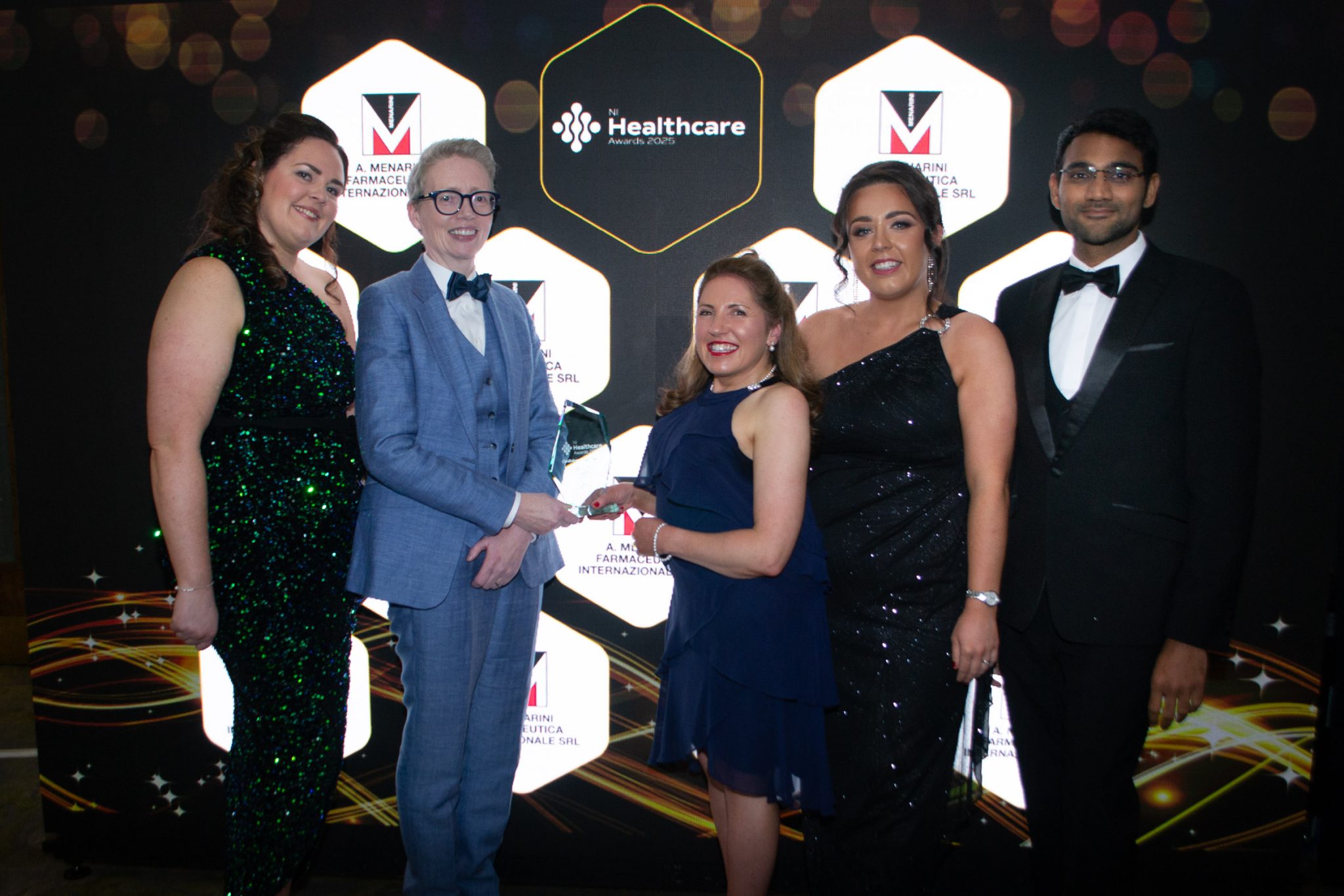 Cardiology Team at SWAH celebrating success in the NI Healthcare Awards ...