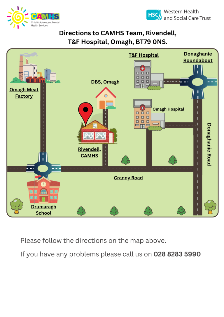 How to find us | Western Health & Social Care Trust