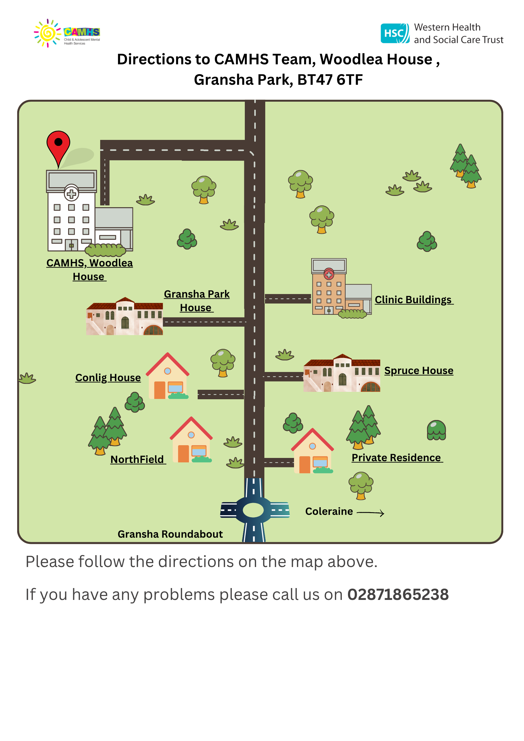 How to find us | Western Health & Social Care Trust