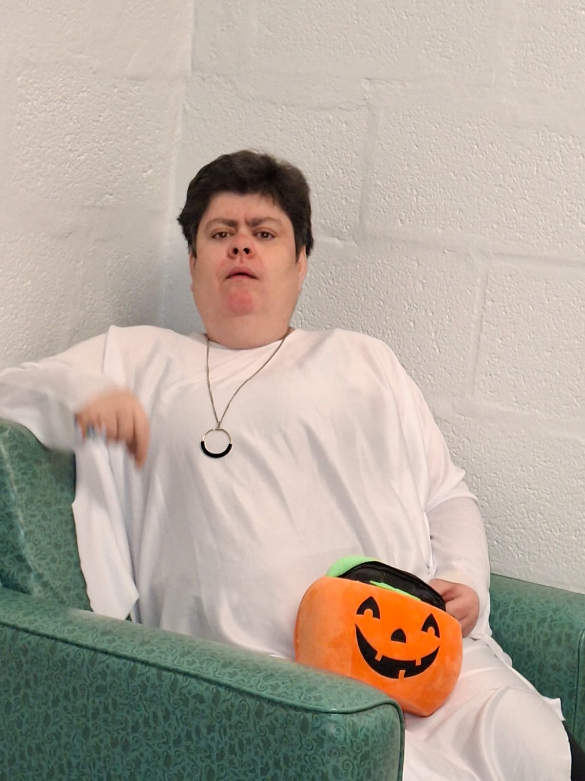Service User At Glenside ATC In Fancy Dress For Halloween (2) | Western ...