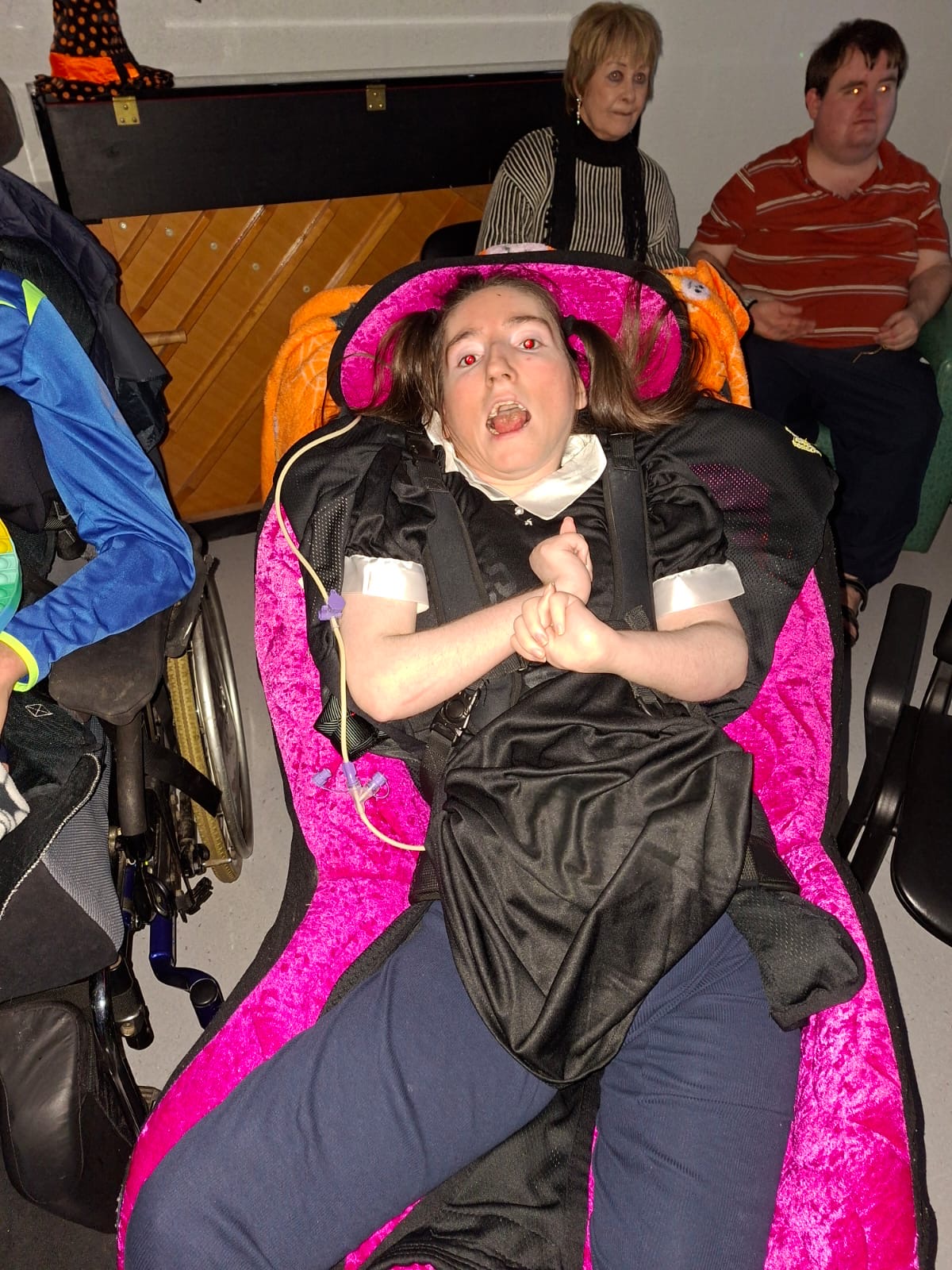 Service User At Glenside ATC In Fancy Dress For Halloween 6 | Western ...