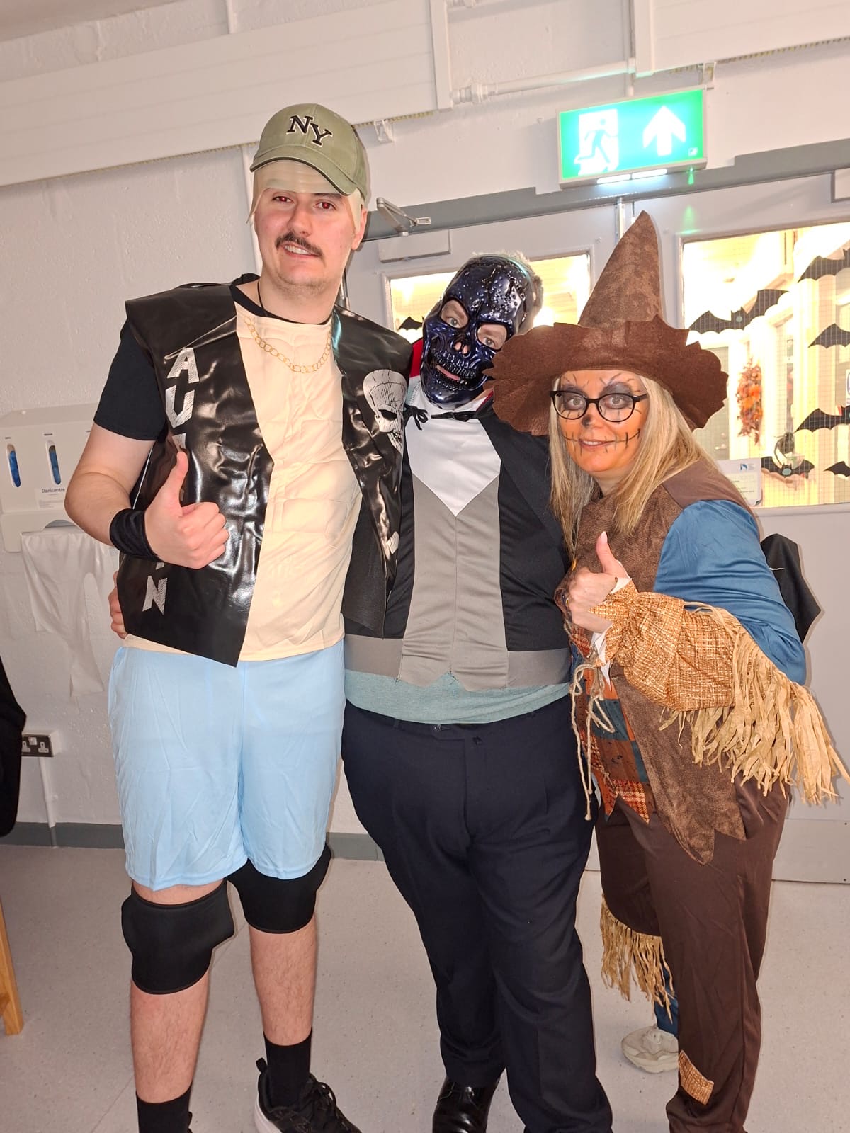 Service Users And Staff At The Glenside ATC Halloween Party | Western ...