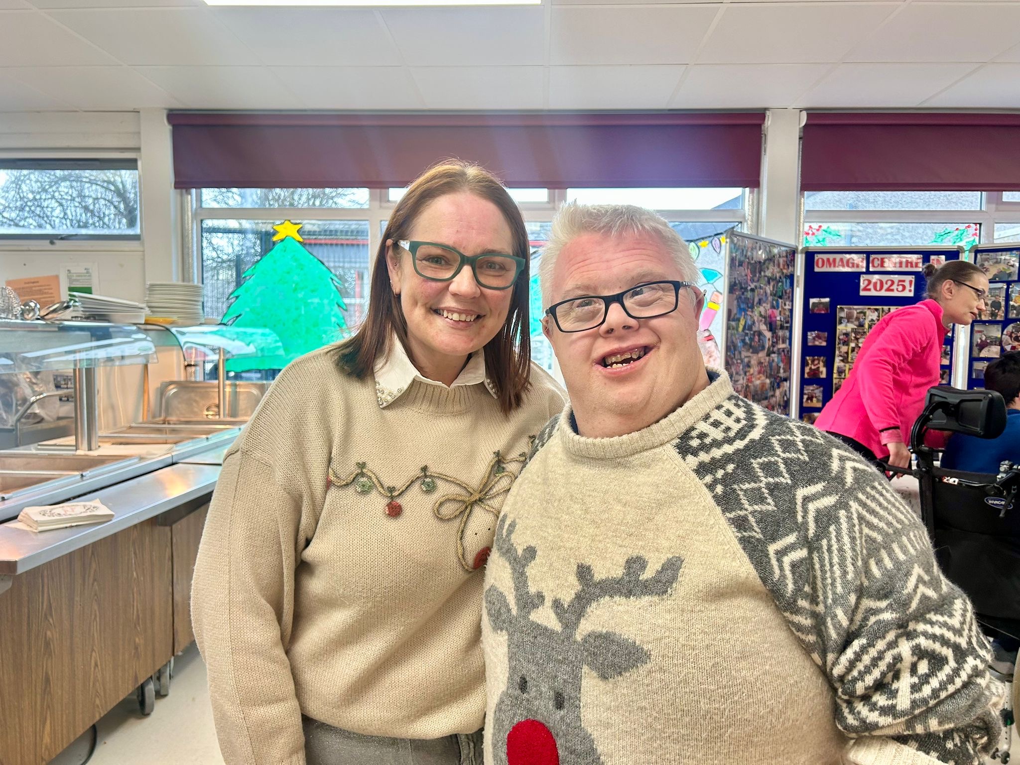 Carer And Service User At The Omagh Centre Coffee Morning (1) | Western ...