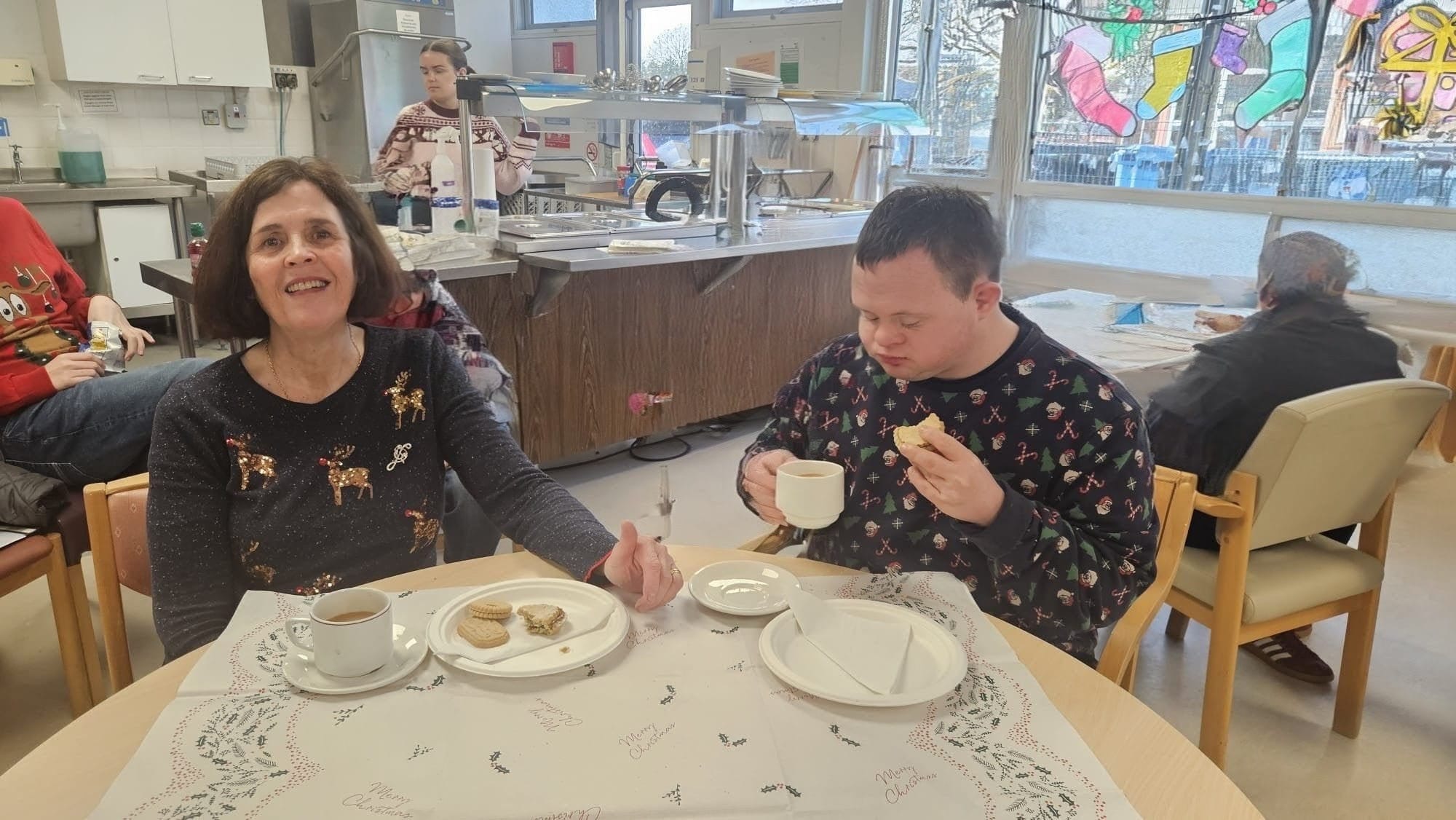 Carer And Service User At The Omagh Centre Coffee Morning (2) | Western ...