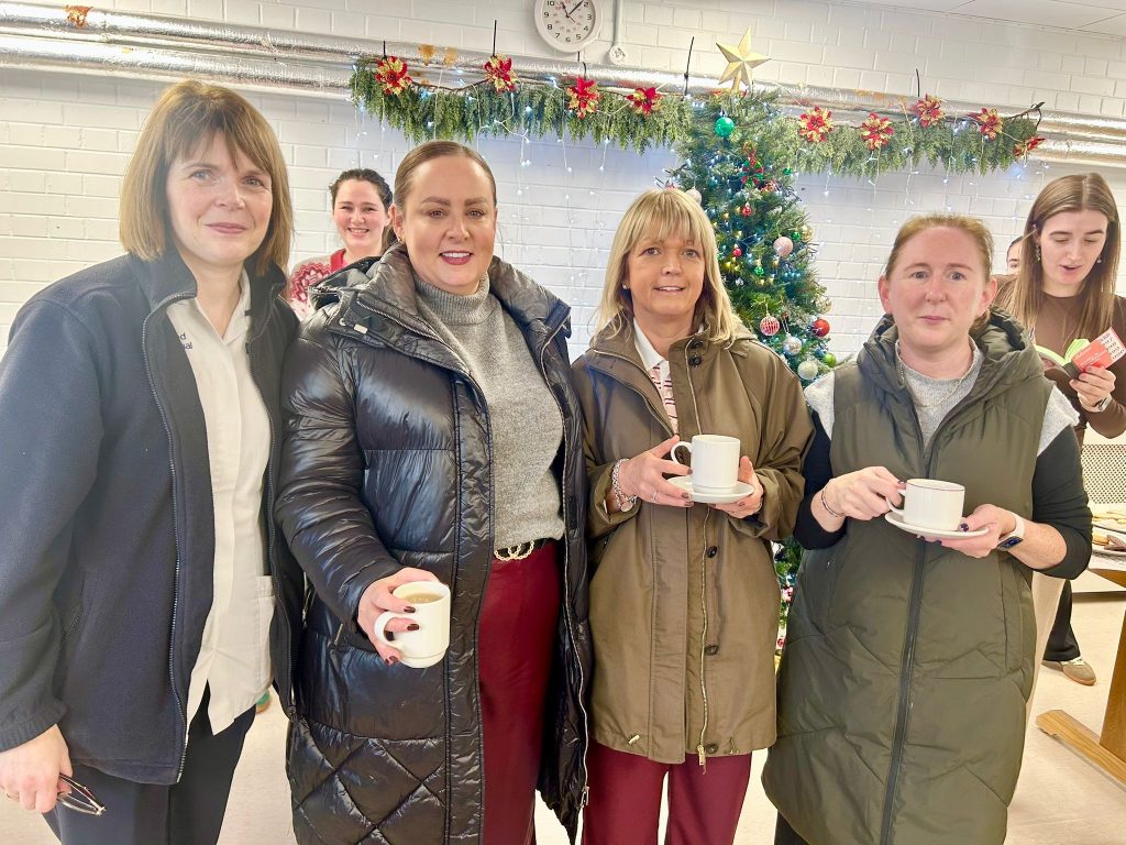 Carers And Staff At The Omagh Centre Festive Coffee Morning (1 ...